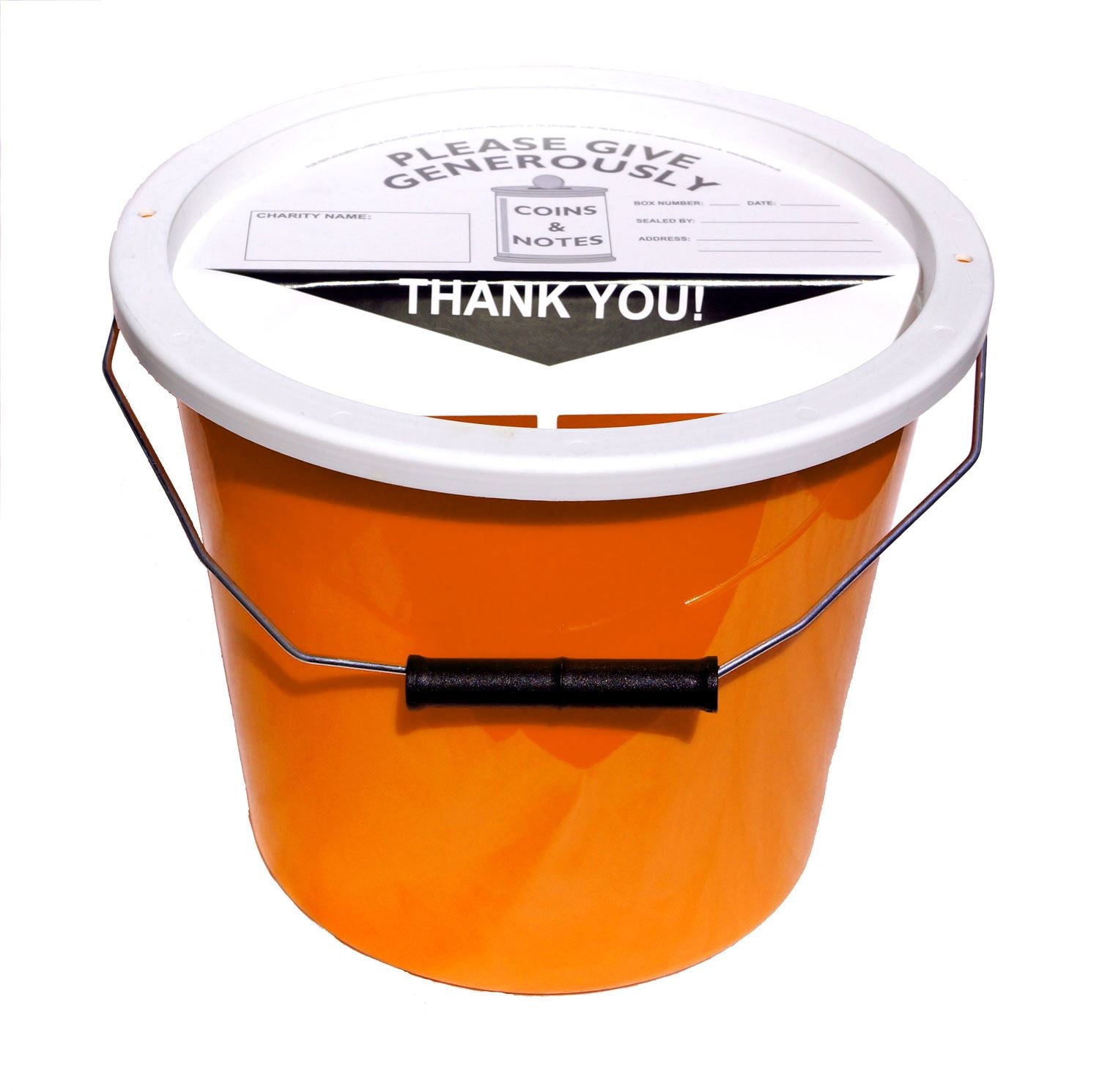 Charity Money Collection Bucket with Lid - 5.7 Litres – Charnwood ...