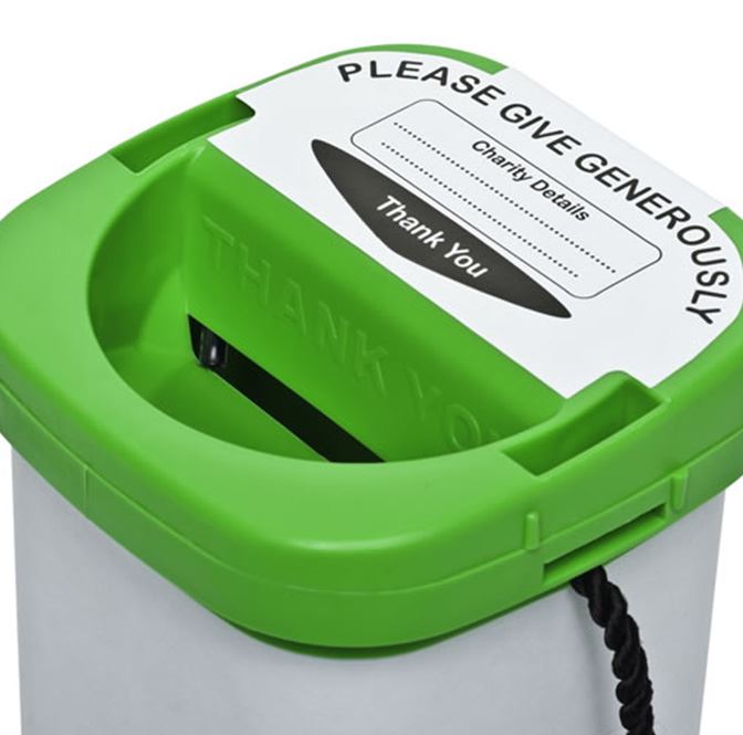 10 Security Seals / Labels for Square Charity Collection Boxes ...