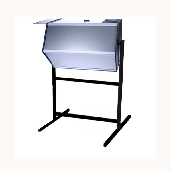 Raffle / Tombola Drum On Floor Stand – Charnwood Fundraising